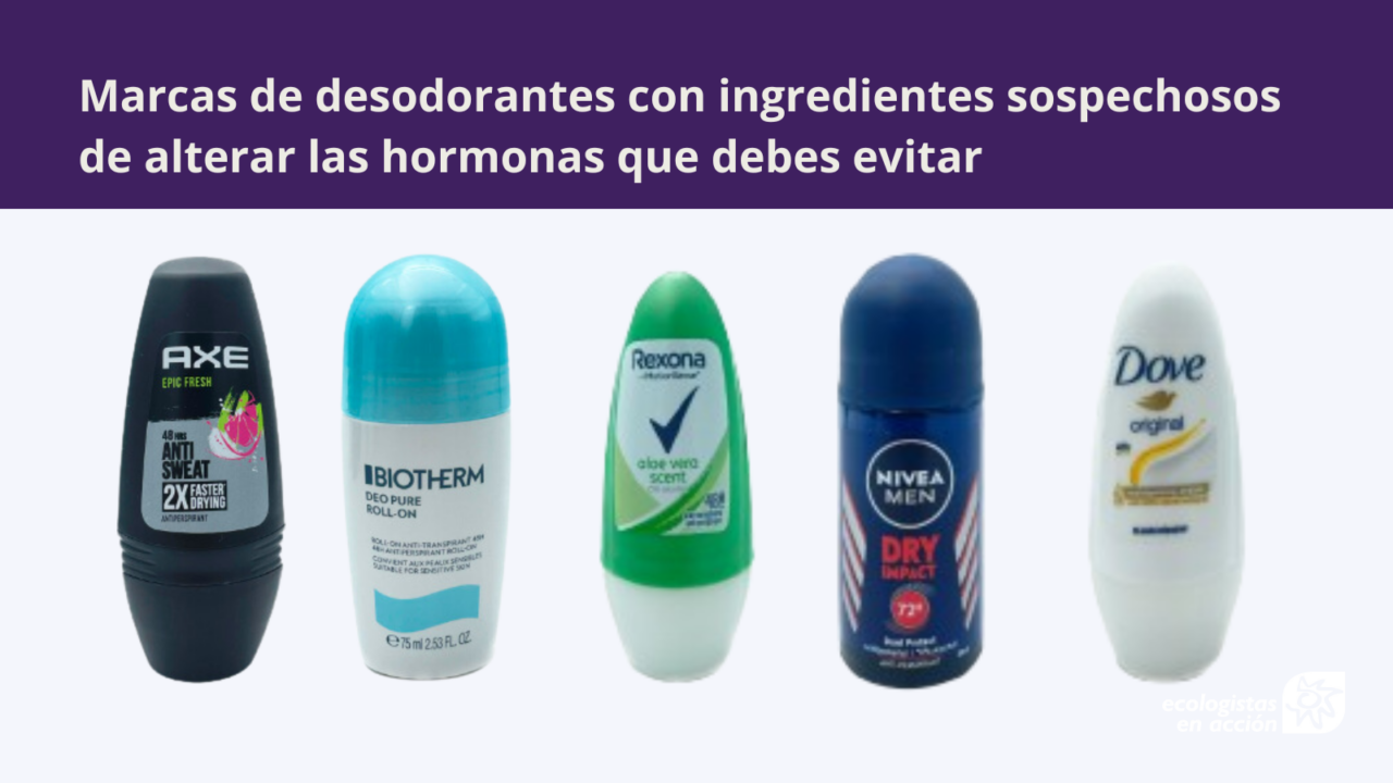 Marcas de desodorantes con disruptores endocrinos a evitar - Futuro sin ...