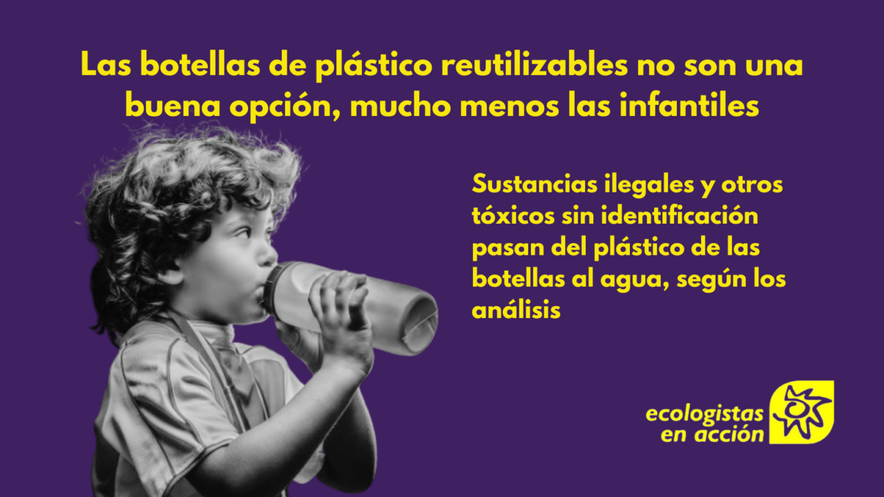 Botellas de plástico reutilizables amenazan la salud